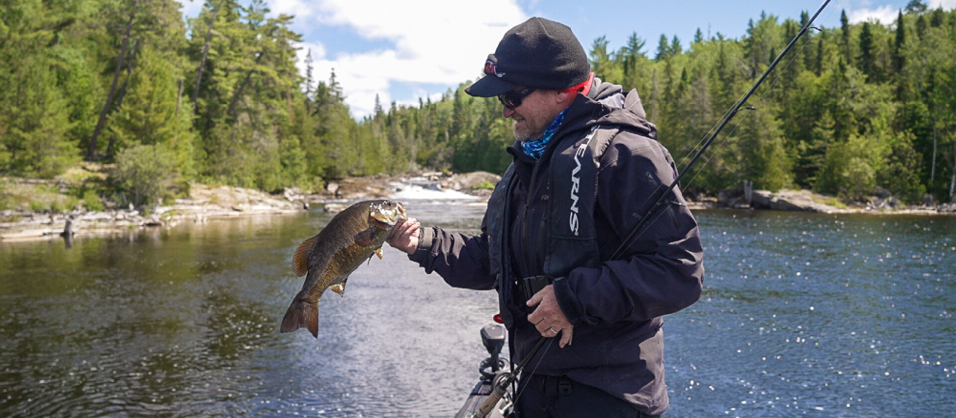 Bass, Brook Trout and Walleye Fishing at Hidden River Lodge | Northern ...