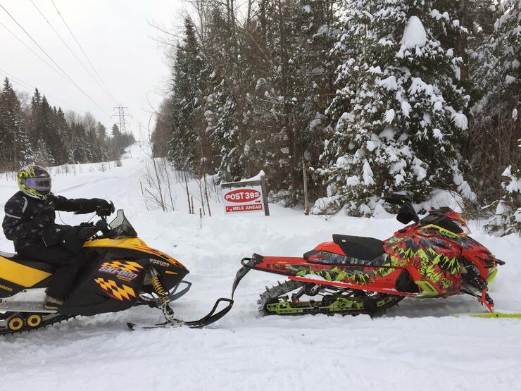 Post 392—The Red-Blooded Snowmobiler's Home Away From Home in the ...