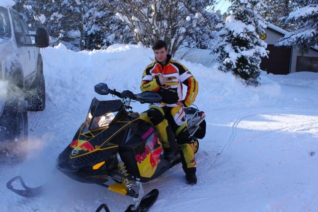 Back in the Snow Saddle Again—First Ride of The Season in Parry Sound ...