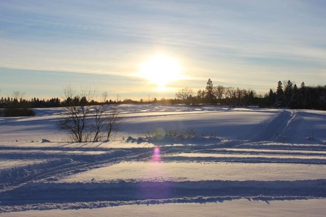 Back in the Snow Saddle Again—First Ride of The Season in Parry Sound ...