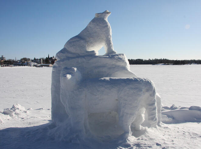 8 Incredible Snow Sculptures at the Kenora Winter Carnival | Northern ...