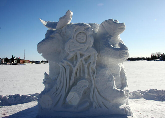 8 Incredible Snow Sculptures at the Kenora Winter Carnival | Northern ...