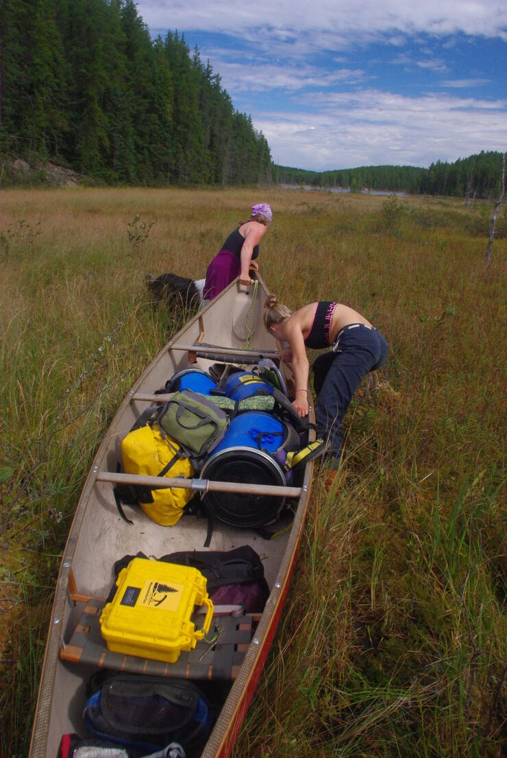 Mapping The Canadian Canoe Trail from Lake Superior to Manitoba ...