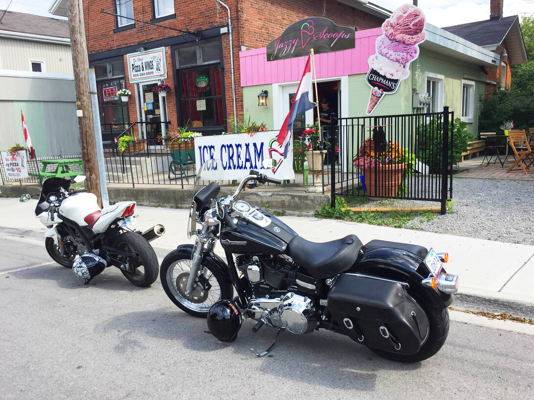 Motorcycle Friendly Ice Cream Stops in Ontario | Northern Ontario Travel